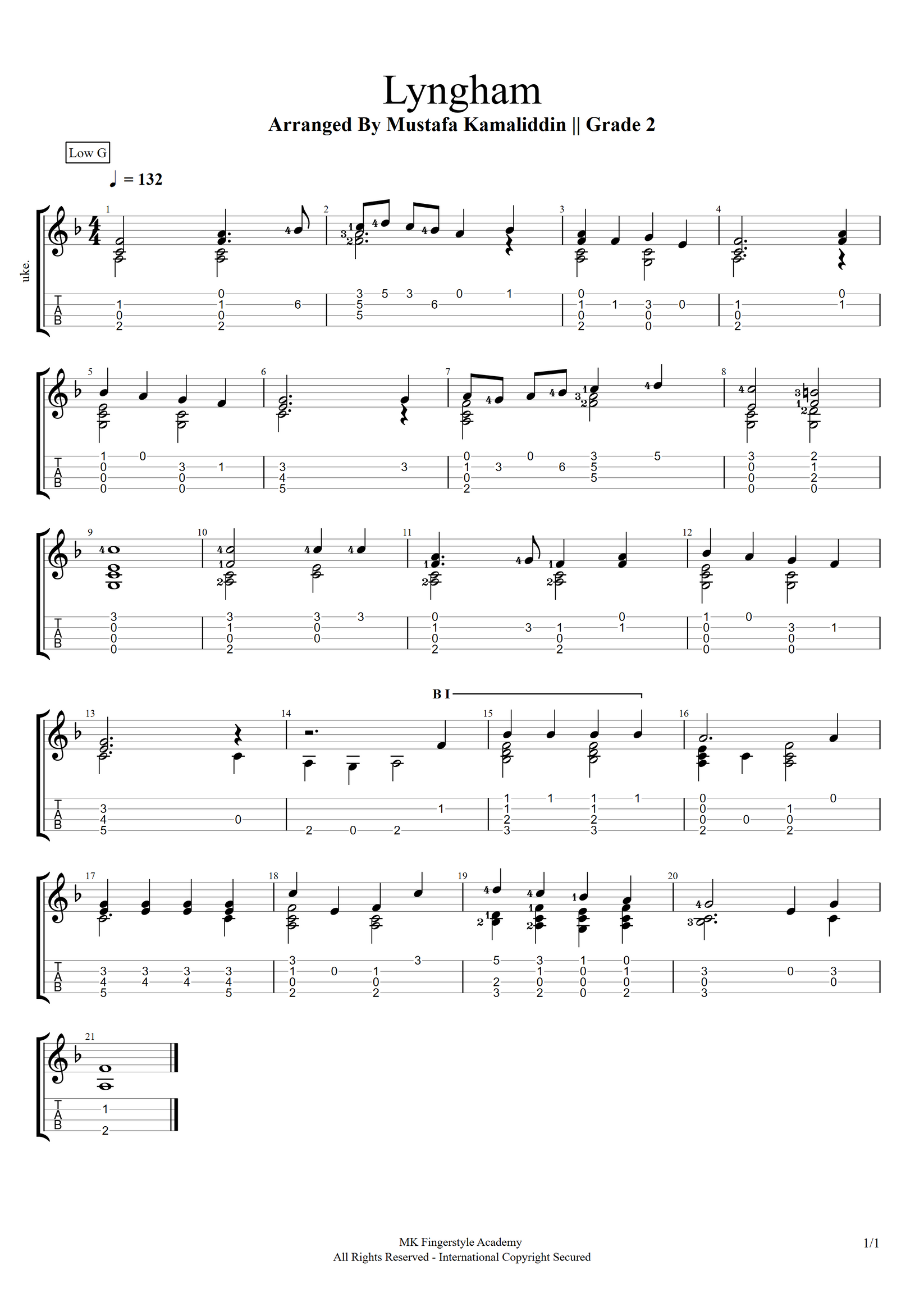 The Sacred Ukulele - 20 Hymns and Liturgical Music For Fingerstyle Uku ...